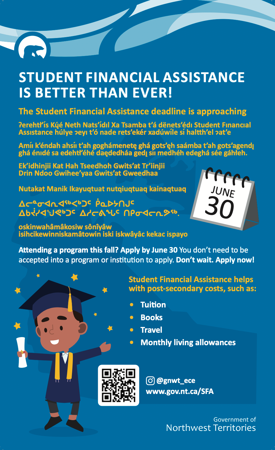 Student Financial Assistance Information - Yellowknife Catholic Main